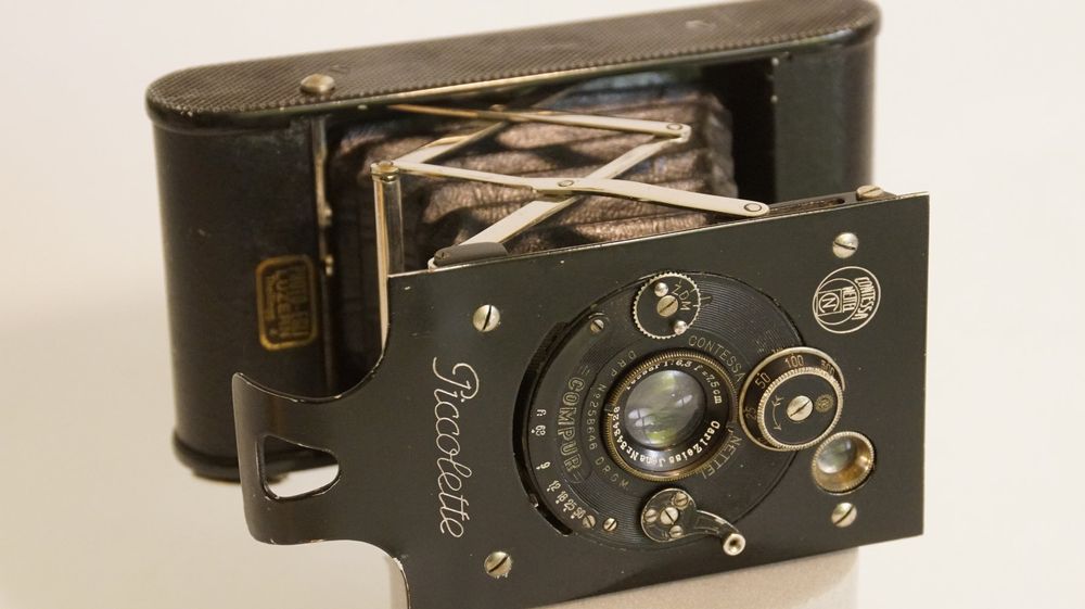 Contessa Nettel PICCOLETTE compact TessarOptik Vitrinenkamer (Gebraucht ...