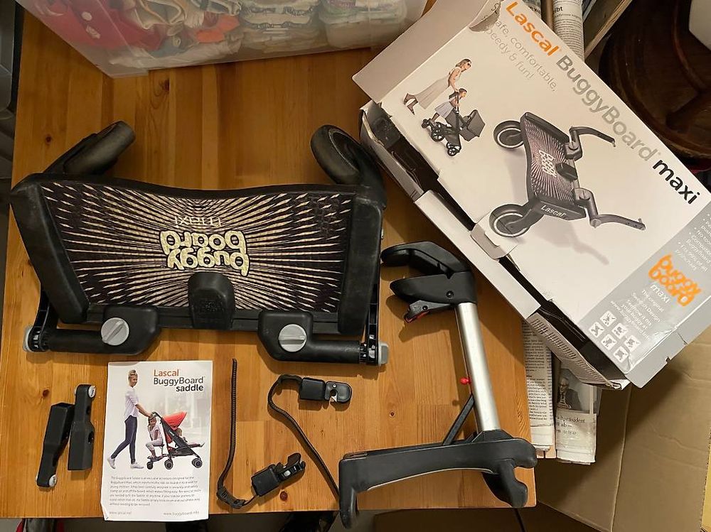 Lascal BuggyBoard Maxi mit Saddle | Kaufen auf Ricardo