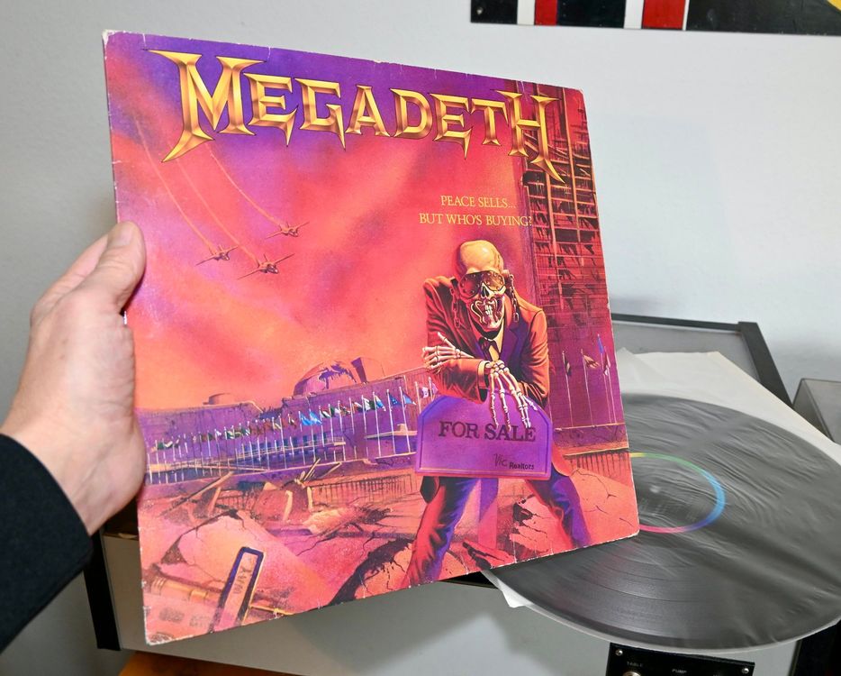 Megadeth – Peace Sells... But Who's Buying? LP 1986 VG/VG (Gebraucht ...