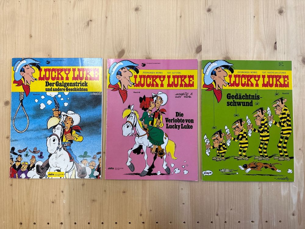 Lucky Luke Galgenstrick, die Verlobte, Gedächtnisschwund | Kaufen auf ...