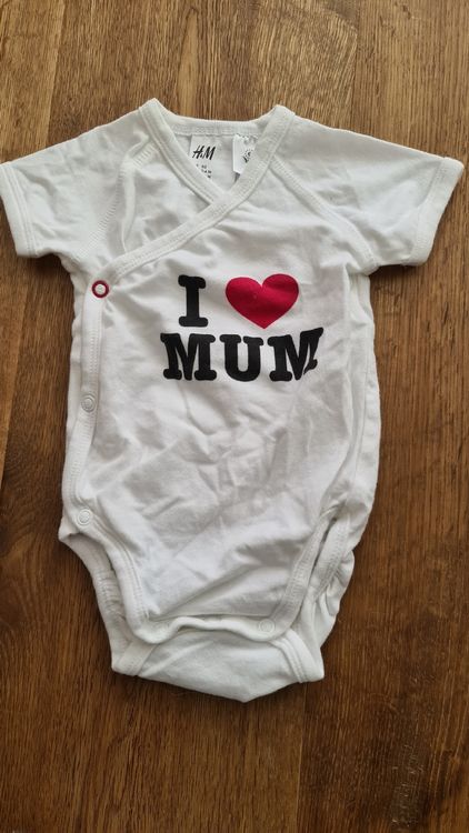 baby body i love mum | Kaufen auf Ricardo