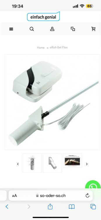 Storenmotor eRoll Set (Gebraucht) in Eschenbach LU für CHF 49 – nur ...