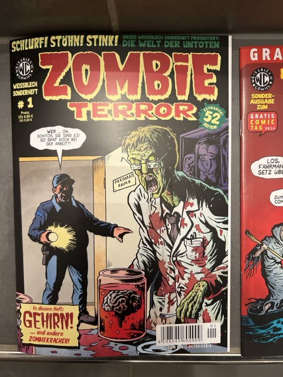 Zombie Terror Comic + Horror Schocker Comic, Top Zustand (Gebraucht) in ...