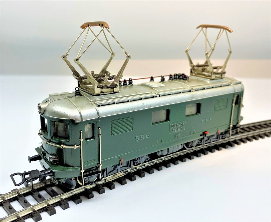 Märklin RE 800 .2 Elok Serie Re 4/4 SBB grün, Spur H0 (Gebraucht) in ...
