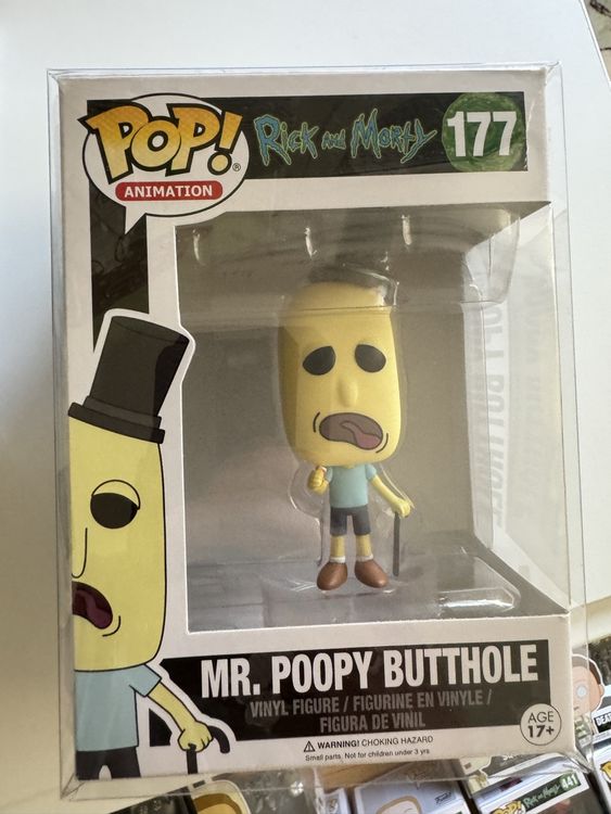 Funko pop Rick and Morty Mr. Poopy Butthole | Kaufen auf Ricardo