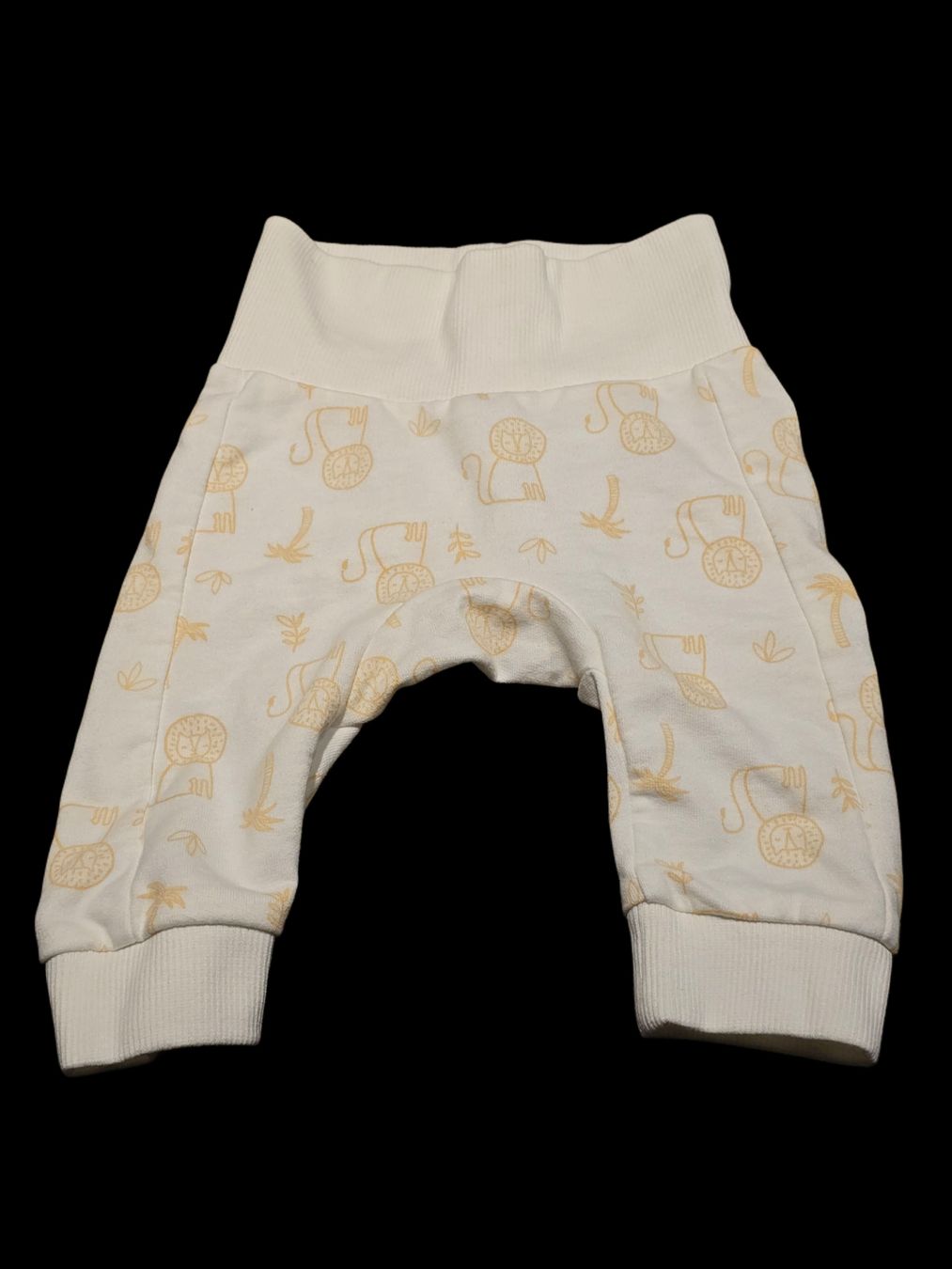 Süsse Baby Hose mit Löwenmuster, Grösse 62, Neuwertig (Neu (gemäss ...