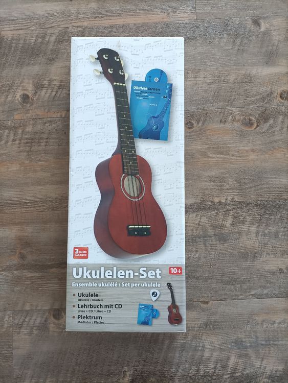 Ukulele-Set für Anfänger mit Buch & CD, neuwertig! (Neu (gemäss ...