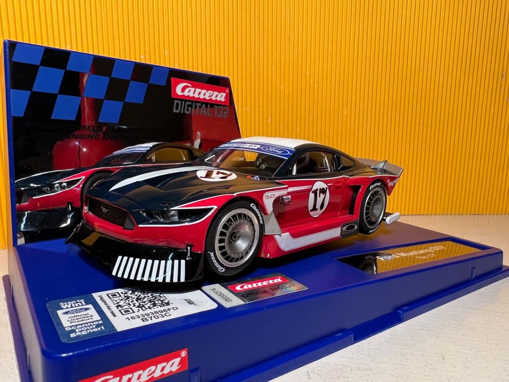 Ford Mustang GTY «No. 17» Rot/Dunkelblau/Weiss - DIGITAL 132 (Neu ...