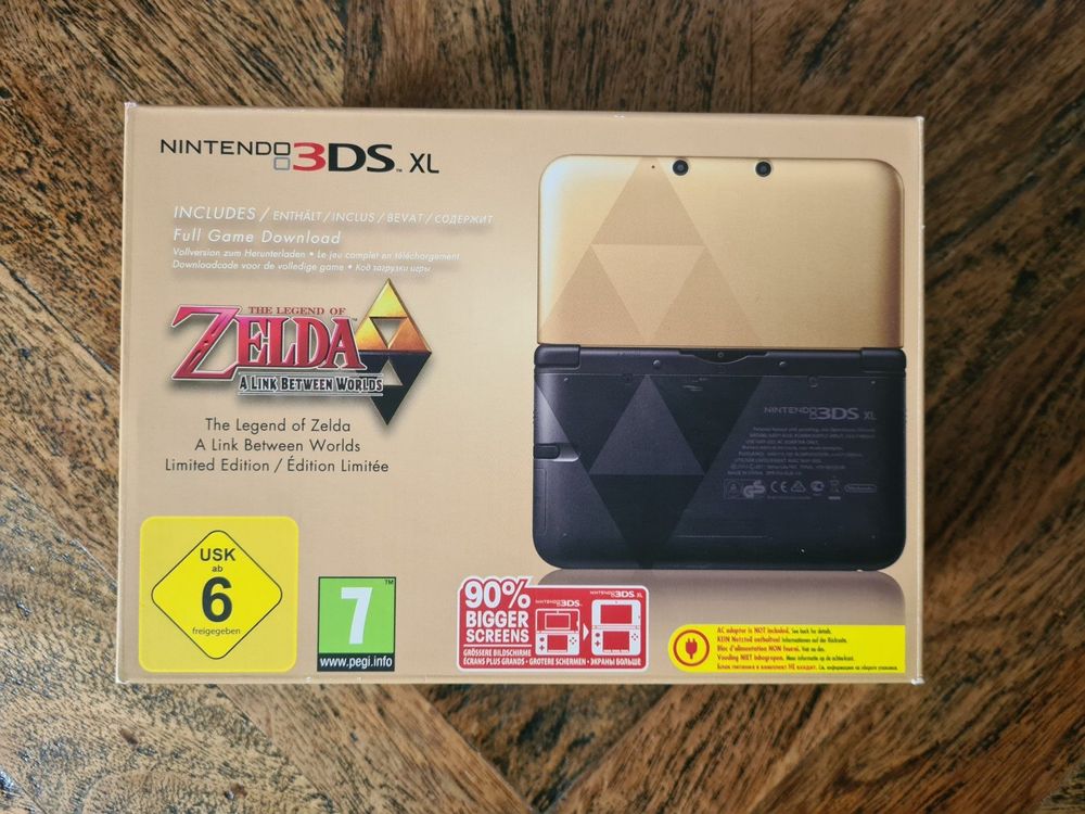 Nintendo 3DS XL Zelda A Link Between Worlds Edition NEU (Neu (gemäss ...