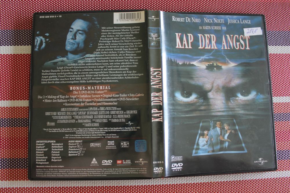 Kap der Angst (Robert De Niro) DVD (Gebraucht) in Geroldswil für CHF 1 ...