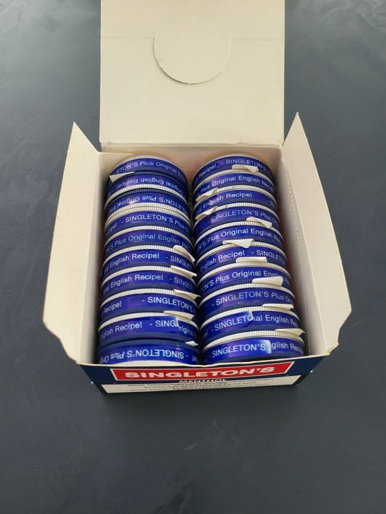 Singleton´s Super-Snuff "Schnupftabak"Menthol (20 x 3,5 g) (Neu und ...