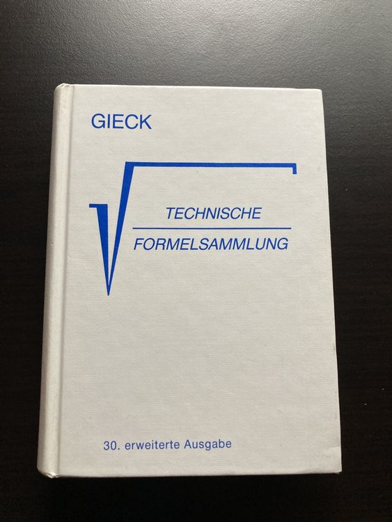 GIECK technische Formelsammlung (Gebraucht) in Belp für CHF 10 – mit ...