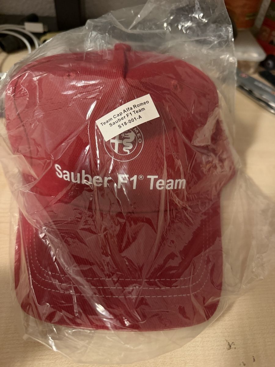Original Sauber F1 Team Cap Alfa Romeo Formel 1 Neu OVP 1/2 (Neuf avec ...