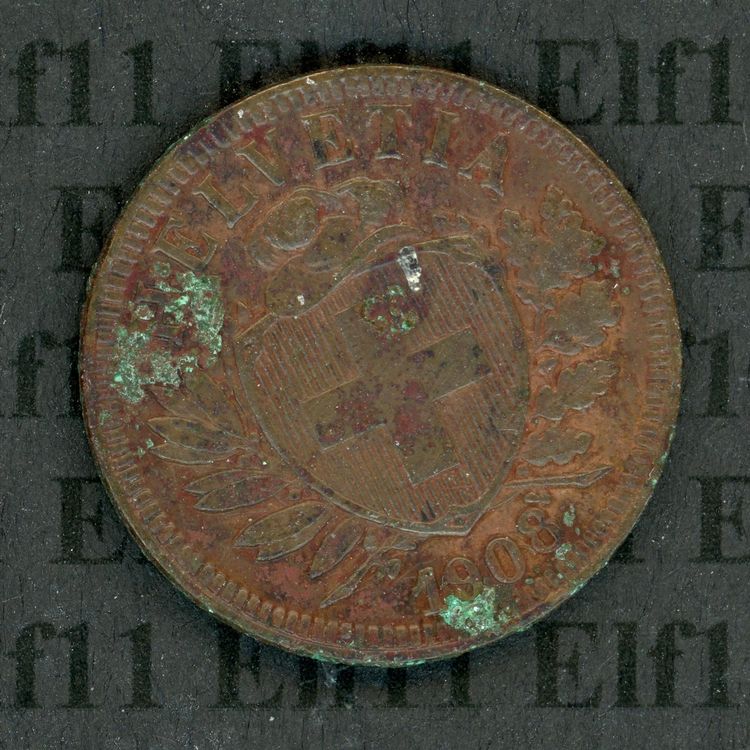 CHF___0.02 1908 ss+ 2 Rappen (Gebraucht) in Widnau für CHF 11 – mit Lieferung auf Ricardo kaufen