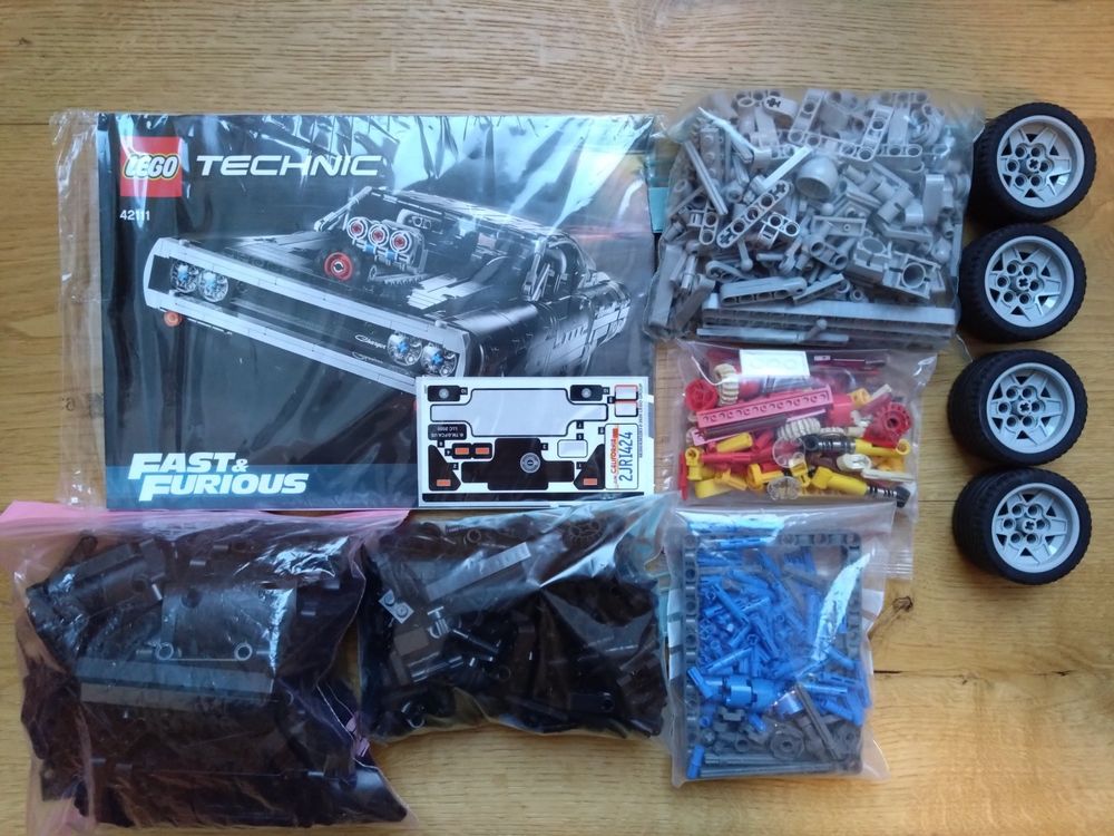 Lego Technic 42111 Dodge Charger inkl. OVP/ zerlegt+sortiert (Gebraucht ...