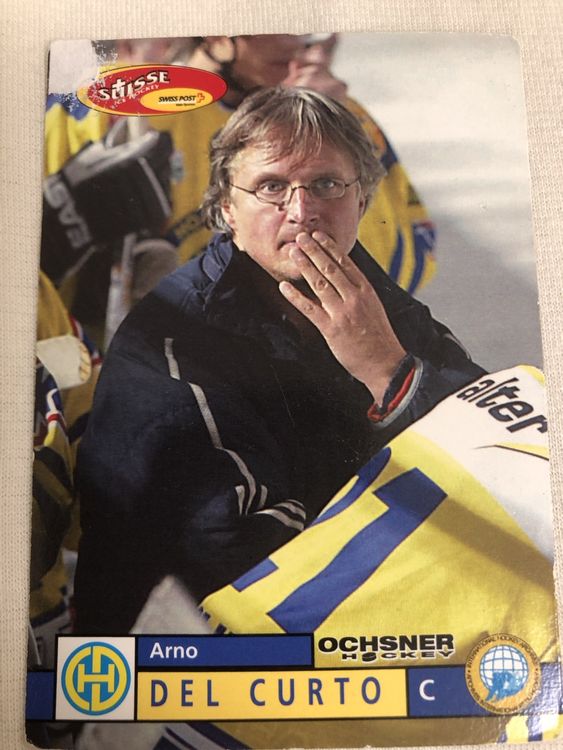 Arno Del Curto HCD ZSC Hockey Card (Gebraucht) in Meierskappel für CHF ...
