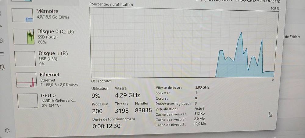 PC Intel core i7-9700 Nvidia RTX 2060 (Gebraucht) in Thônex für CHF 400 ...