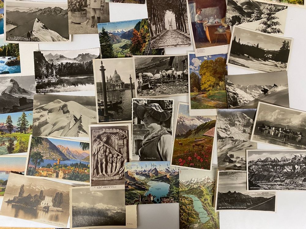 Bromsilber Ansichtskarten LOT 100 Stück ///C237 | Kaufen auf Ricardo