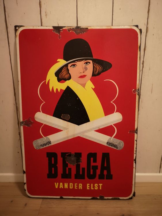 Original Belga Emailschild, 50er Jahre!!! (Gebraucht) in Ossingen für ...