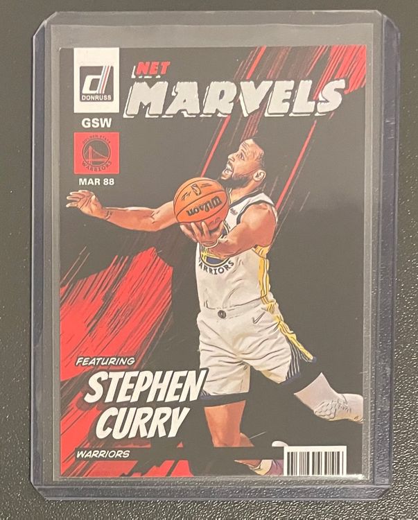 NBA Stephen Curry 2022-23 Donruss Net Marvel Comic Card (Neu (gemäss ...