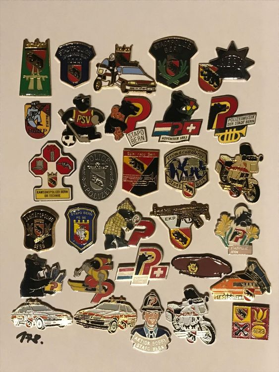 Berner Polizei-Pins (Gebraucht) in Düdingen für CHF 20 – mit Lieferung ...