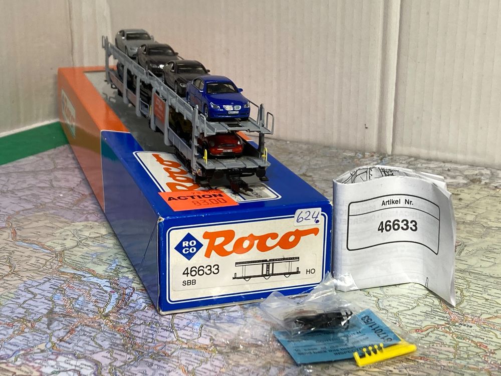 Roco Cotra Autotransporter HO DC | Acheter sur Ricardo