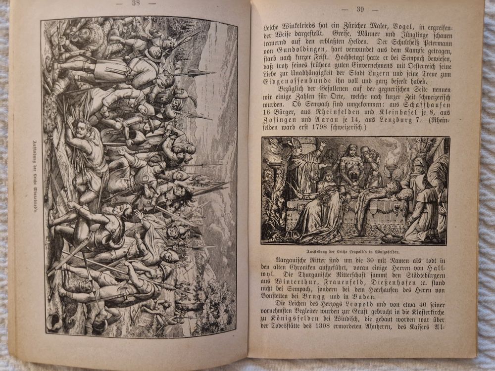 Sempacher Jubelfeier 1886 (Illustrierte Volksschrift) (Gebraucht) in ...