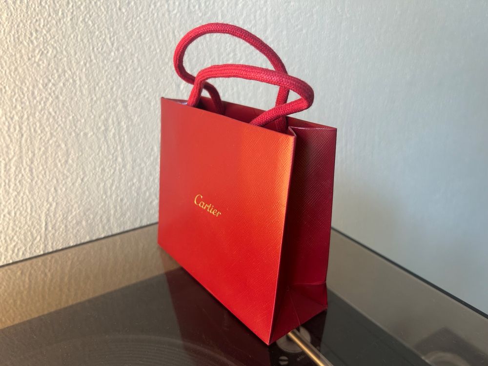 cartier mini paper bag | Kaufen auf Ricardo