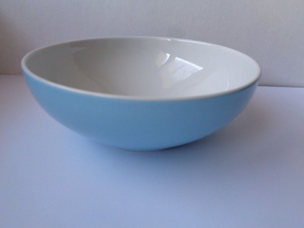 RÖssler Blau Hellblau SchÜssel 21 Cm Original 60er Jahre Kaufen Auf