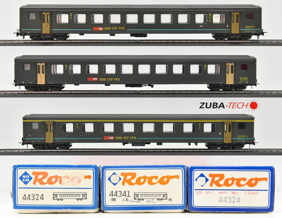 Roco 3x EW II Personenwagen der SBB, H0 GS mit OVP | Kaufen auf Ricardo