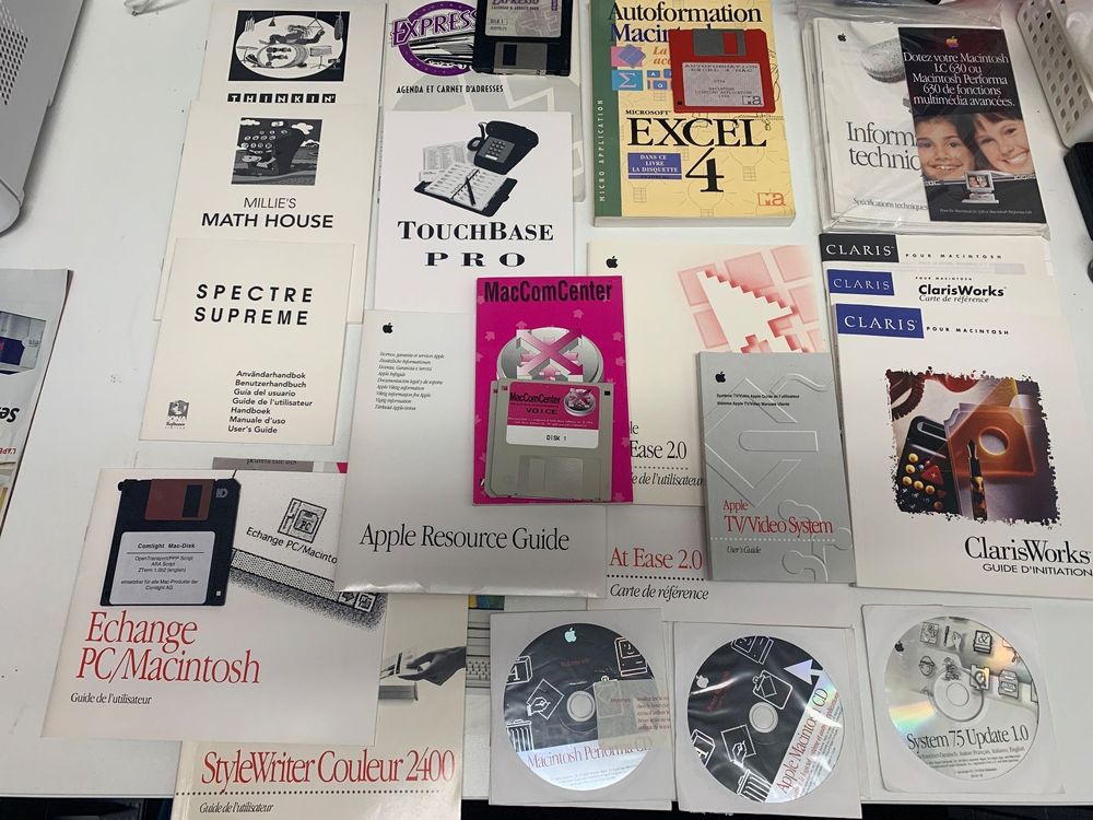 Apple Macintosh - documents, System 7 & divers | Kaufen auf Ricardo