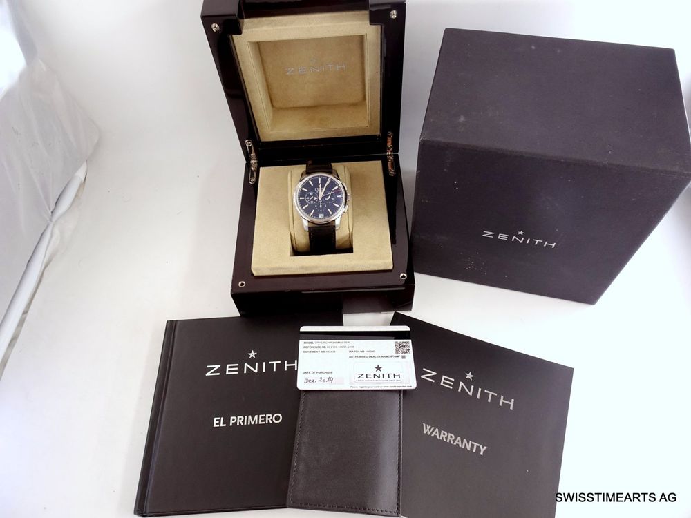 ZENITH CAPTAIN CHRONOGRAPH EL PRIMERO 36.000 VPH FULL SET (Gebraucht ...