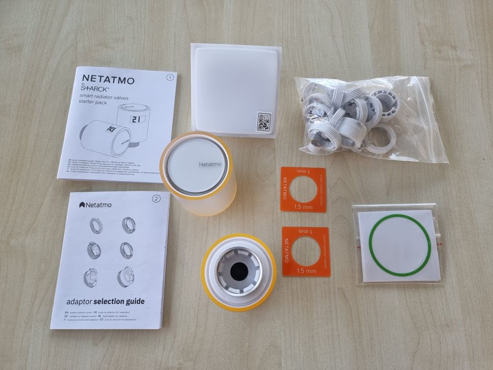 NETATMO Smarter Thermostat Starter Pack 2x Thermostat,1x Hub (Gebraucht ...