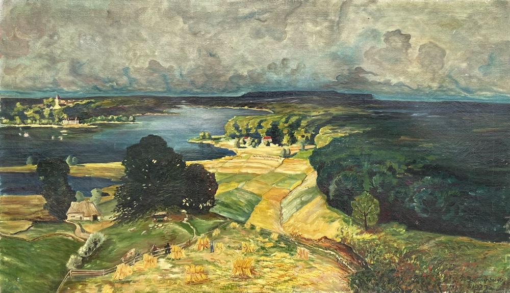 Antikes grosses Landschaft Gemälde Signiert (Gebraucht) in Root für CHF 10 – mit Lieferung auf ...