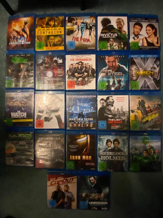Blu-rays Sammlung, 46 Stk. Filmabend, Action, Comedy (Gebraucht) in St.Gallen für CHF 35 – mit ...