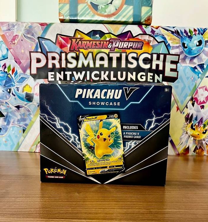 Pokemon Pikachu V Showcase Box EN | Kaufen auf Ricardo