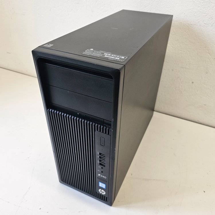 HP Z240 Tower/i7/16GB/256SSD/4TB HDD/Win11Pro (Gebraucht) in Niederdorf ...