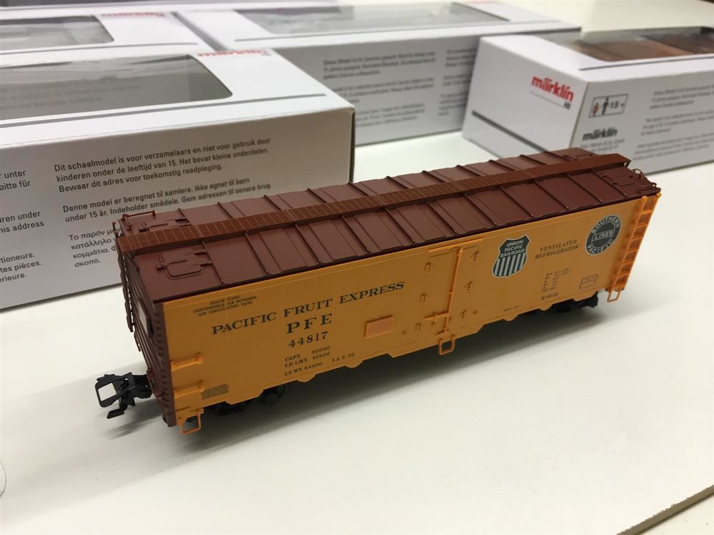 märklin 45659 US Güterwagenset UP PFE (Neu (gemäss Beschreibung)) in ...