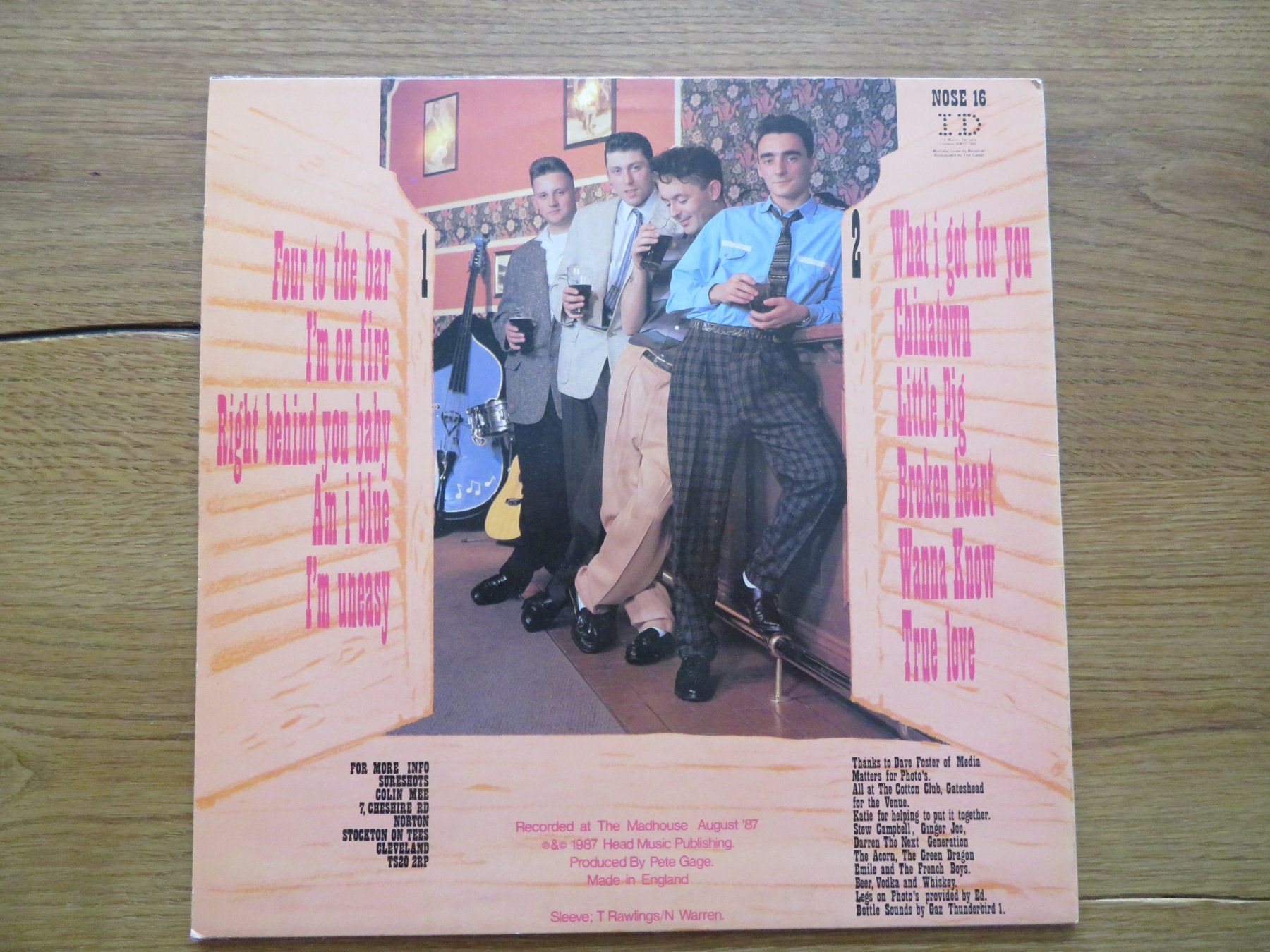 The Sureshots - Four To The Bar - Vinyl LP - Top Zustand! (Neu (gemäss ...