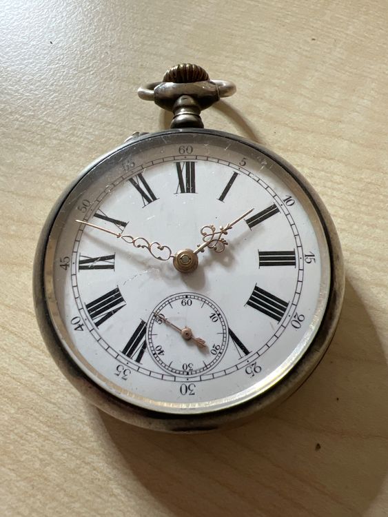 Moeris Taschenuhr echt Silber 49 mm (Gebraucht) in Pfeffingen für CHF 71 – mit Lieferung auf ...