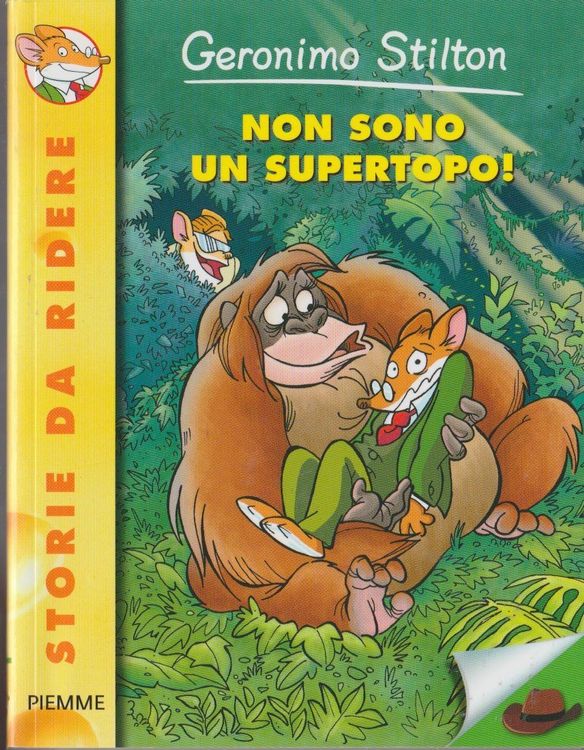 Italian GERONIMO STILTON # 52 NON SONO UN SUPERTOPO (Gebraucht) in ...