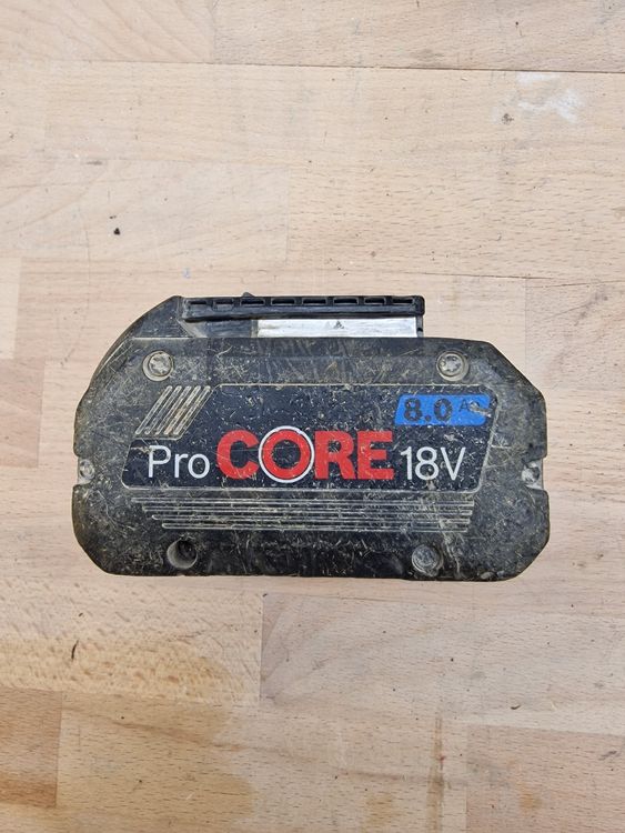 Bosch professional 18V procore Akku 8Ah defekt (28) (Defekt) in Hinwil für CHF 20 – mit ...