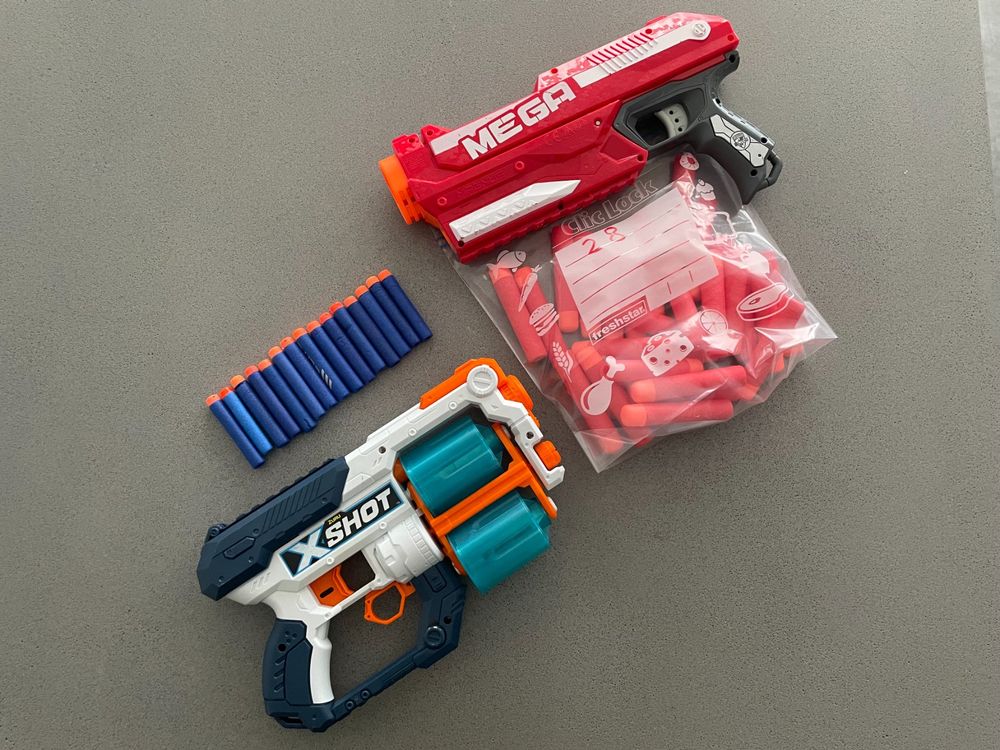 Nerf Mega Elite / Nerf X Shot zuru | Kaufen auf Ricardo