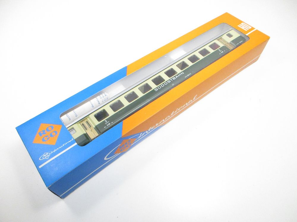 Roco H0 4239C SÜDOSTBAHN Schnellzugwagen 2. Klasse B 218 (Neu und ...