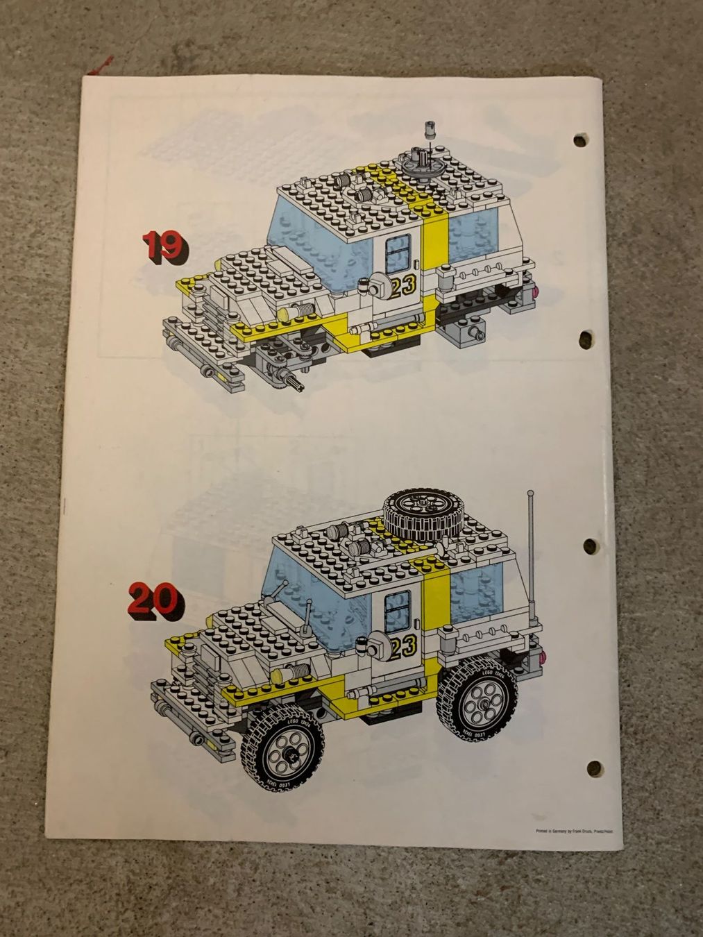 Lego Model Team 5550 Custom Rally für beide Varianten. (Gebraucht) in ...