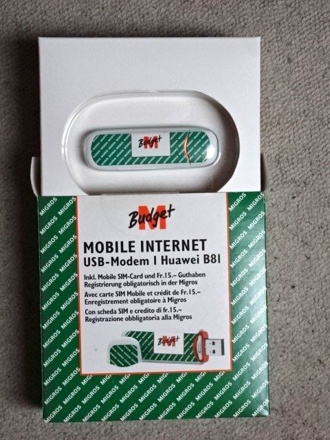 Mobile Internet USB Stick Huawei (Gebraucht) in Thun für CHF 1 – mit ...
