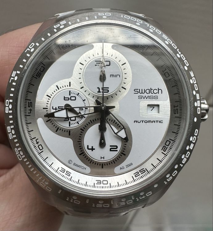 Swatch Automatic Weiss (Gebraucht) in Belp für CHF 220 – mit Lieferung auf Ricardo kaufen
