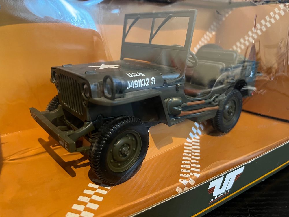 Jeep Willys. 1:18 UT | Kaufen auf Ricardo