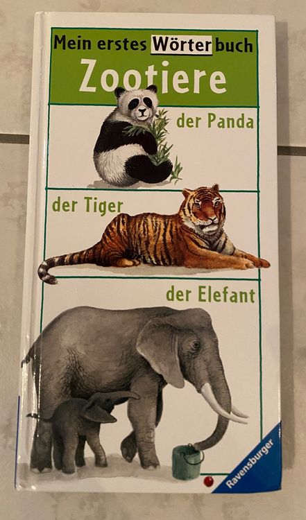 Mein erstes Wörterbuch, Zootiere | Kaufen auf Ricardo