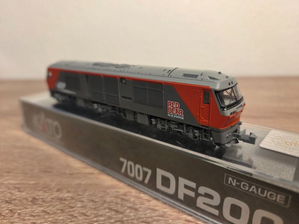 Kato N 7007 Diesellok DF200 Red Bear J.R.F (D'occasion) à St-Aubin ...